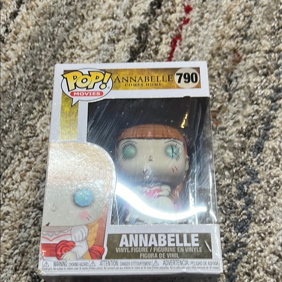 Funko | Other | Funko Annabelle Pop Figure With Red And White Accents ...